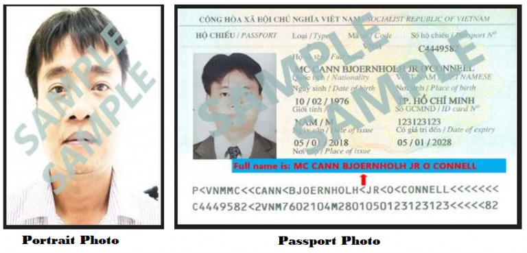 Upload Your Passport and Portrait Photo | Vietnam visa services